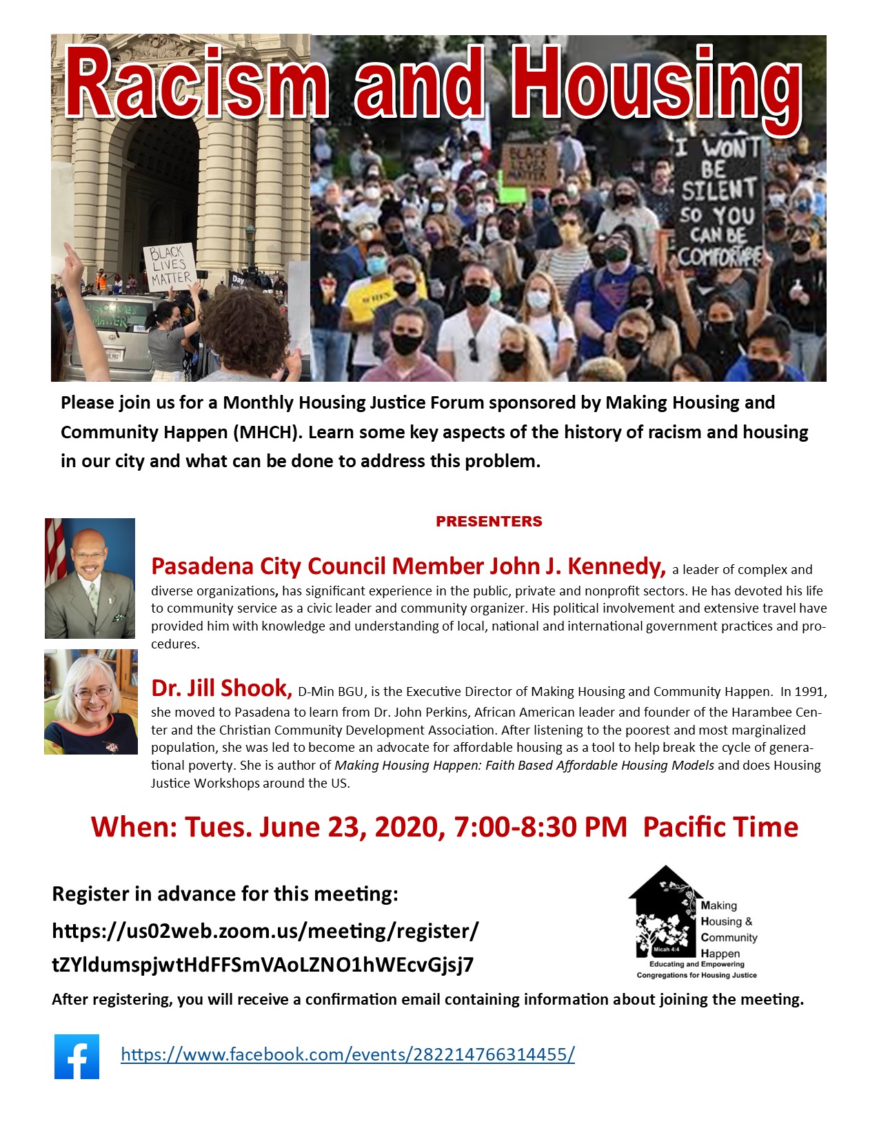 Racism and Housing Forum | Making Housing and Community Happen
